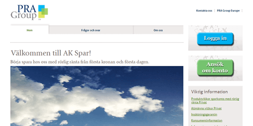 Parex Bank - Alternativt Sparande